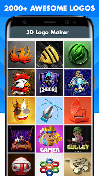 3D Logo Maker online game with UptoPlay