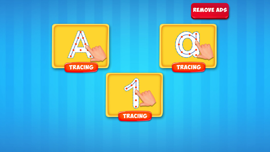 ABC Alphabet Tracing online game with UptoPlay