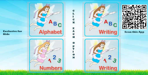 ABCD & Numbers Practice Kids online game with UptoPlay