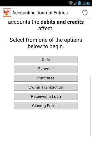 Accounting Journal Entries online game with UptoPlay