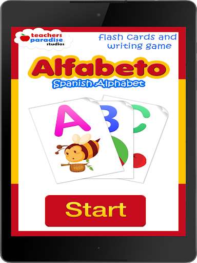 Alfabeto - Spanish Alphabet Game for Kids online game with UptoPlay