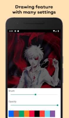 Anime Fanart Maker - Fanart Creator online game with UptoPlay