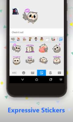 Colorkey GIF Keyboard & Fonts online game with UptoPlay