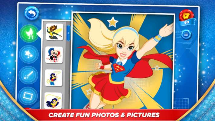 DC Super Hero Girls™ online game with UptoPlay