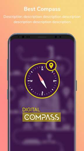 Digital compass - Map compass & Windy map online game with UptoPlay