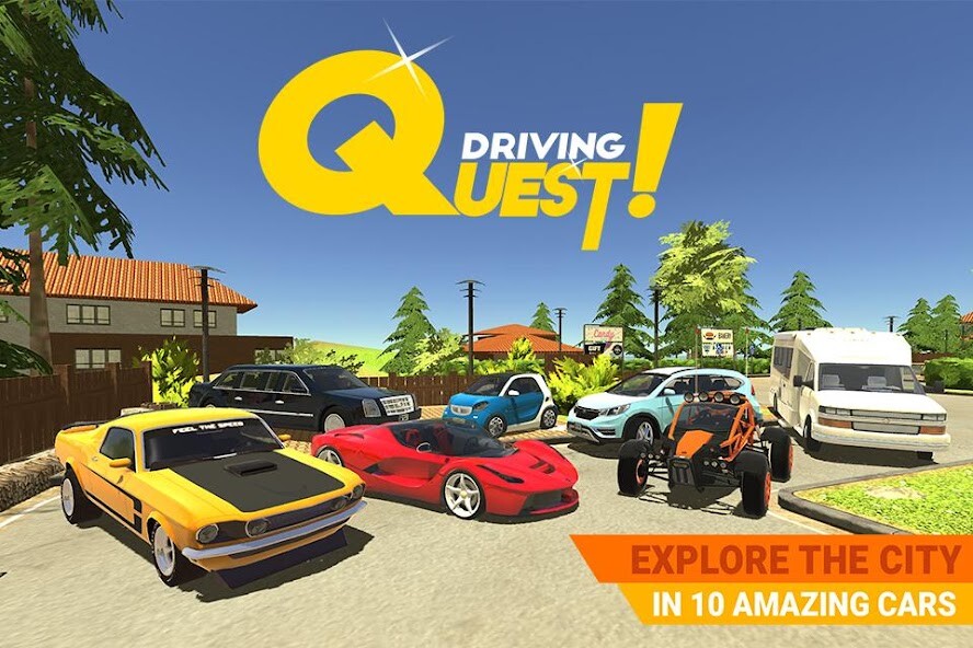 Driving Quest! online game with UptoPlay