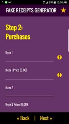 Fake Receipt Generator (FREE) online game with UptoPlay