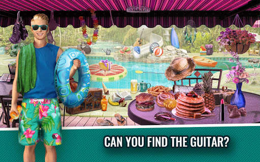 Hidden Object Games Summer Holiday - Water Park online game with UptoPlay
