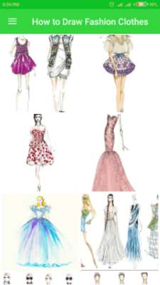 How to Draw Fashion Clothes online game with UptoPlay