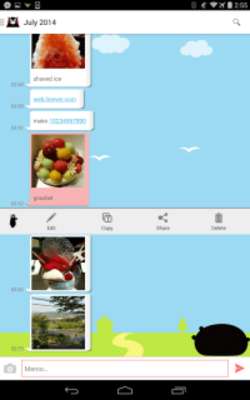 Kumamon Balloon Memo online game with UptoPlay