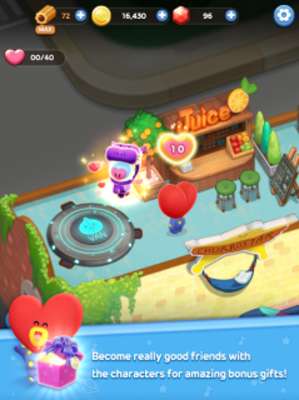 LINE HELLO BT21 online game with UptoPlay