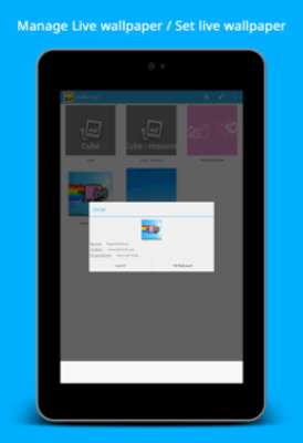 Live Wallpaper Manager online game with UptoPlay
