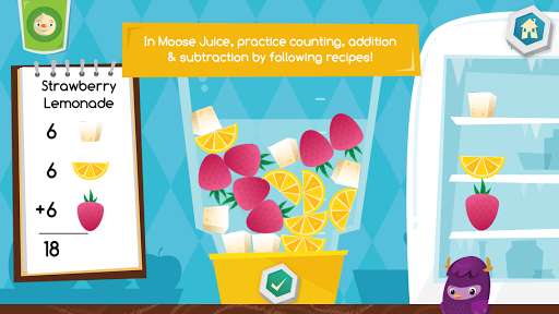 Moose Math by Duck Duck Moose online game with UptoPlay
