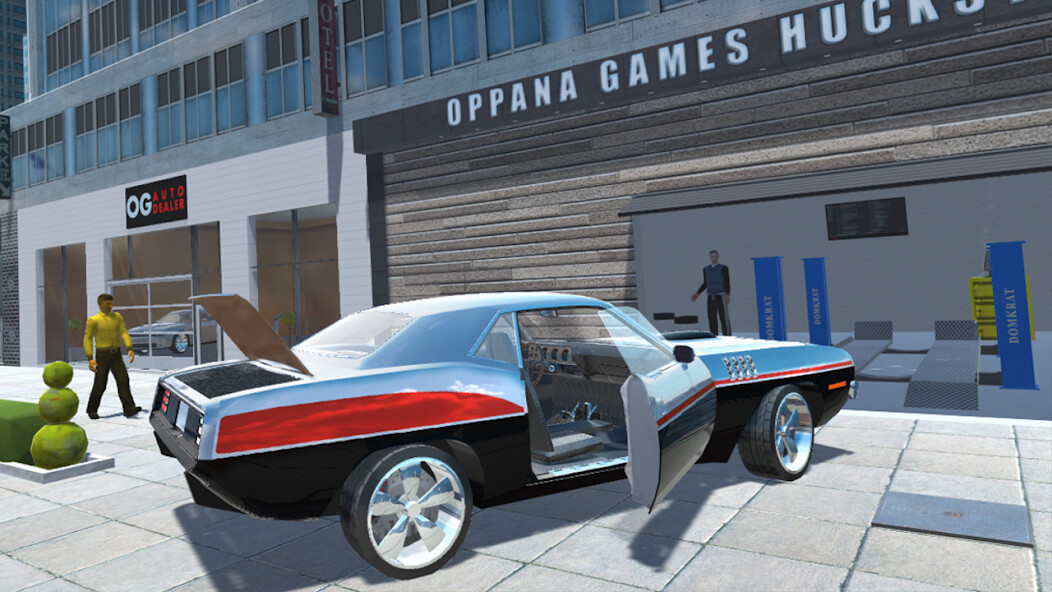 Muscle Car Simulator online game with UptoPlay