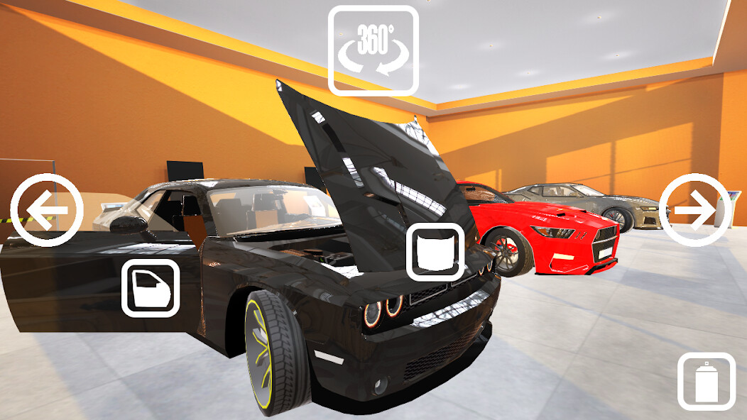 Muscle Car Simulator online game with UptoPlay
