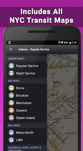 NYC Subway Map with MTA Bus, LIRR & Metro North online game with UptoPlay