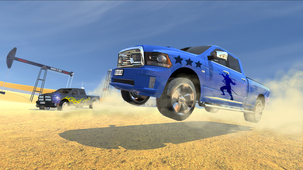 Offroad Pickup Truck R online game with UptoPlay