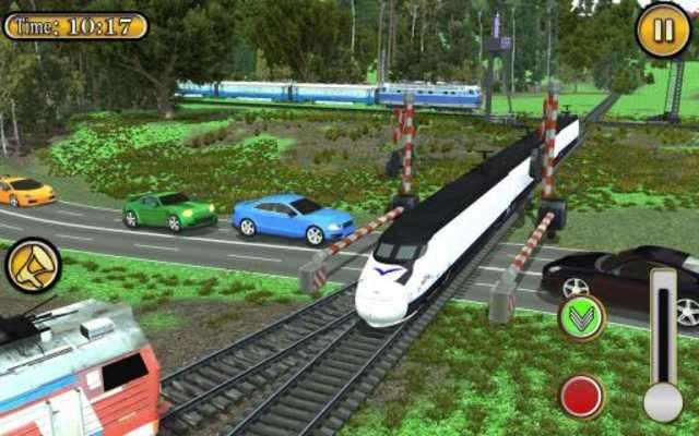 Real Train Racing Simulator 2017 - Driving Pro 3D online game with UptoPlay