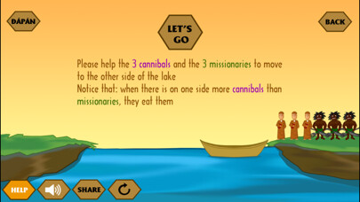 River Crossing IQ online game with UptoPlay