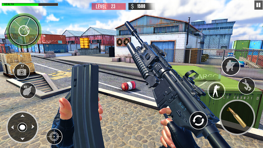 Shoot War Strike : fps Ops online game with UptoPlay
