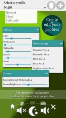 Sound Profile (Volume control + Scheduler) online game with UptoPlay