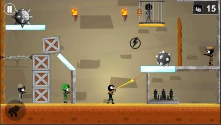 Stickman Shooter: Elite Strikeforce online game with UptoPlay