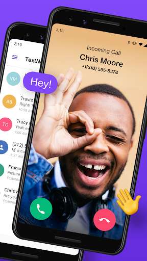 TextNow: Free Texting & Calling App online game with UptoPlay