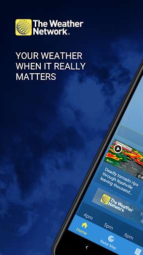 The Weather Network: Local Forecasts & Radar Maps online game with UptoPlay