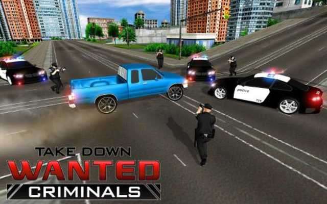 US Police Simulator Crime City Cop Car Driving online game with UptoPlay