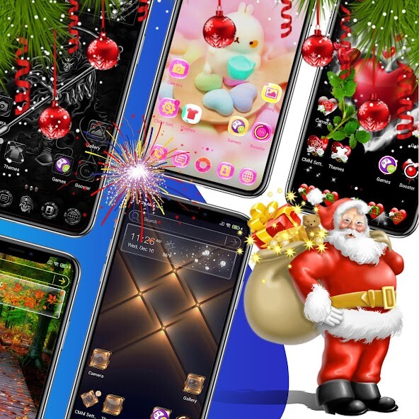 V Launcher- 3D Theme & HD Wallpaper online game with UptoPlay