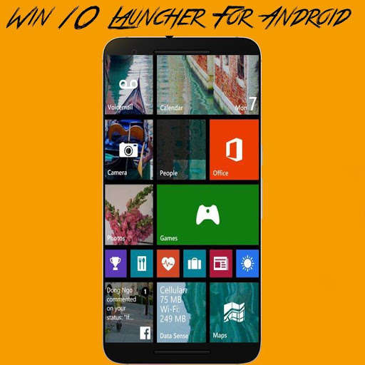 Win 10 Launcher For Android online game with UptoPlay