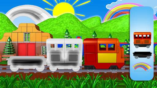 Happy Train Jigsaw Puzzle: Train online game with UptoPlay
