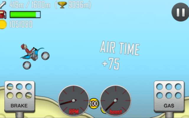 Hill Climb Racing (Mod) online game with UptoPlay