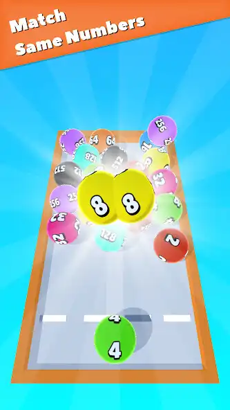 2048 Bubble Balls: Ball Buster online game with UptoPlay