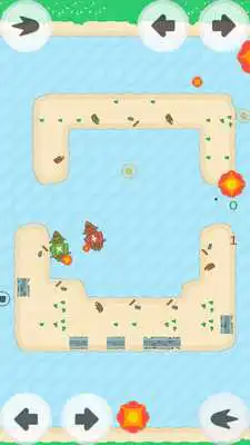 2 Player Pirate Duel online game with UptoPlay