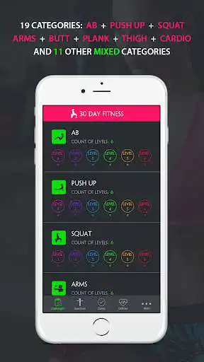 30 Day Fitness Challenge - Full Body Workout online game with UptoPlay