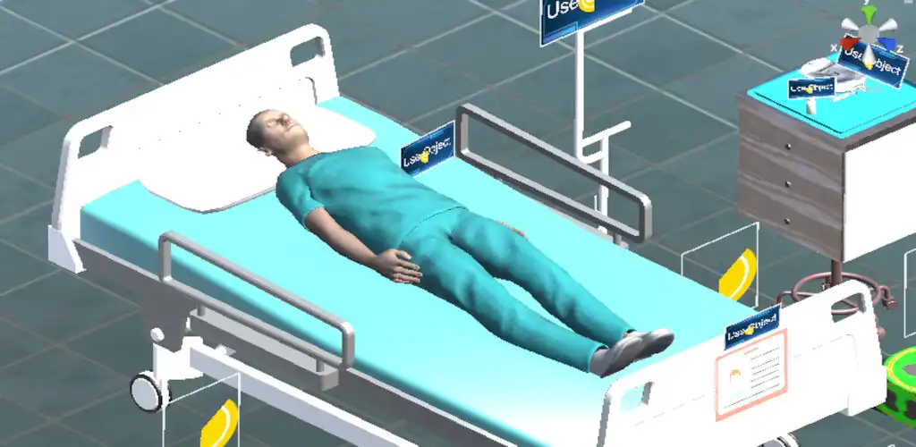 3D Nursing VR Simulator online game with UptoPlay
