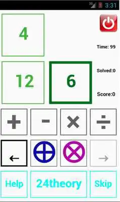 4 Numbers Challenge online game with UptoPlay