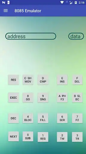 8085 Microprocessor Emulator online game with UptoPlay