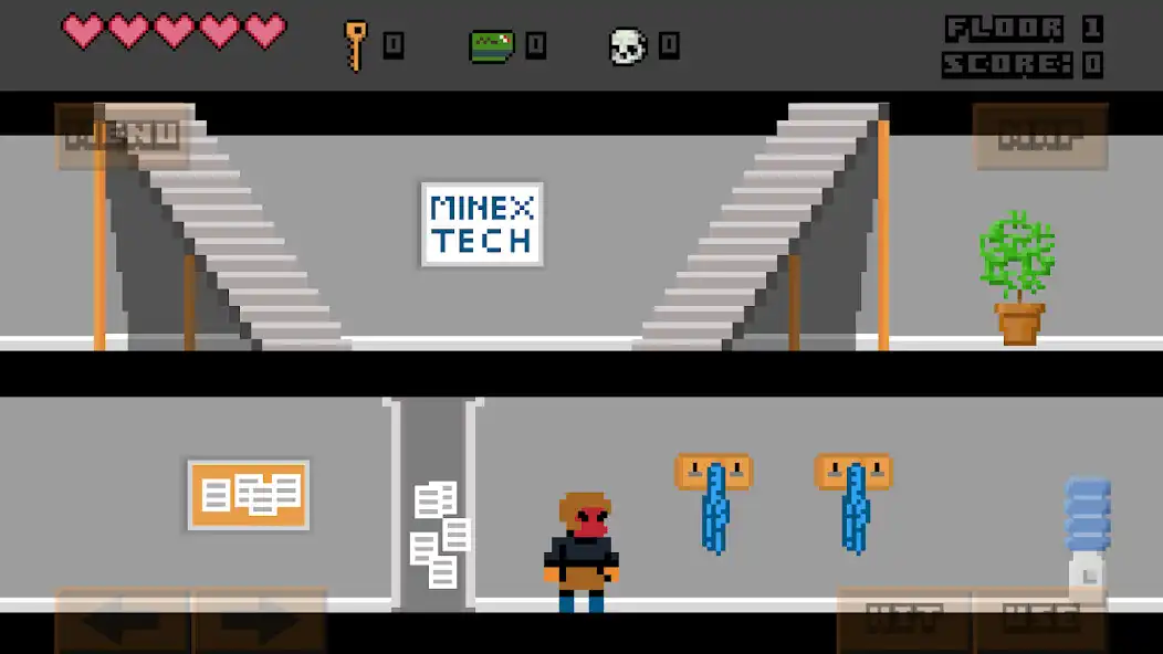 8-bit Office Rampage online game with UptoPlay