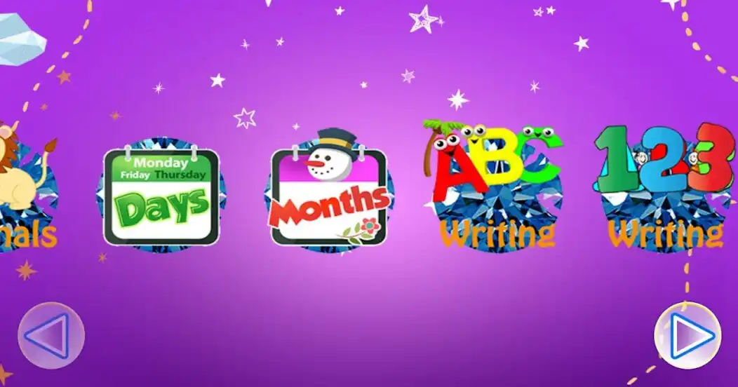 ABCD Phonics Games for Kids online game with UptoPlay