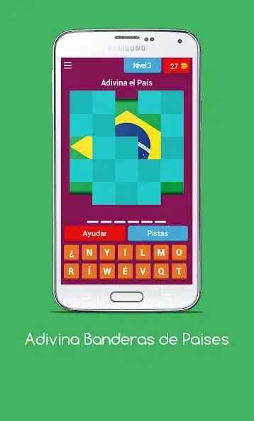 Adivina Banderas de Países online game with UptoPlay