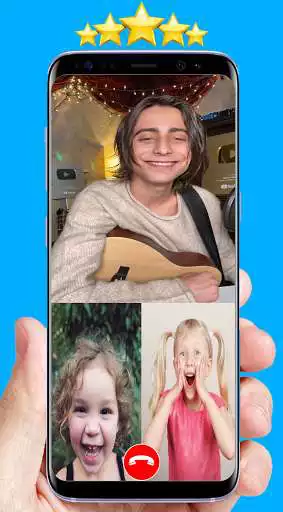 Aidan Gallagher Fake Video Call Simulator online game with UptoPlay