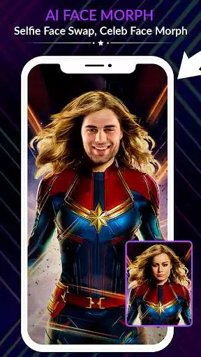 AI Face Morph : Selfie Face Swap, Celeb Face Morph online game with ...