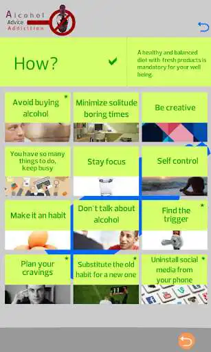 Alcohol Addiction Advice online game with UptoPlay