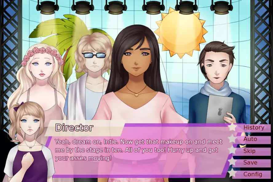 Alice in Stardom - Free Idol Visual Novel online game with UptoPlay