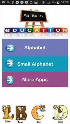 Alphabet Kids online game with UptoPlay