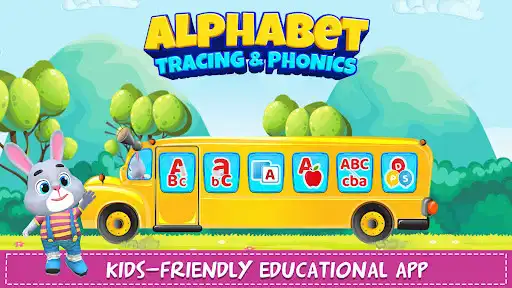 Alphabet Tracing & Phonics : ABC for Kids online game with UptoPlay