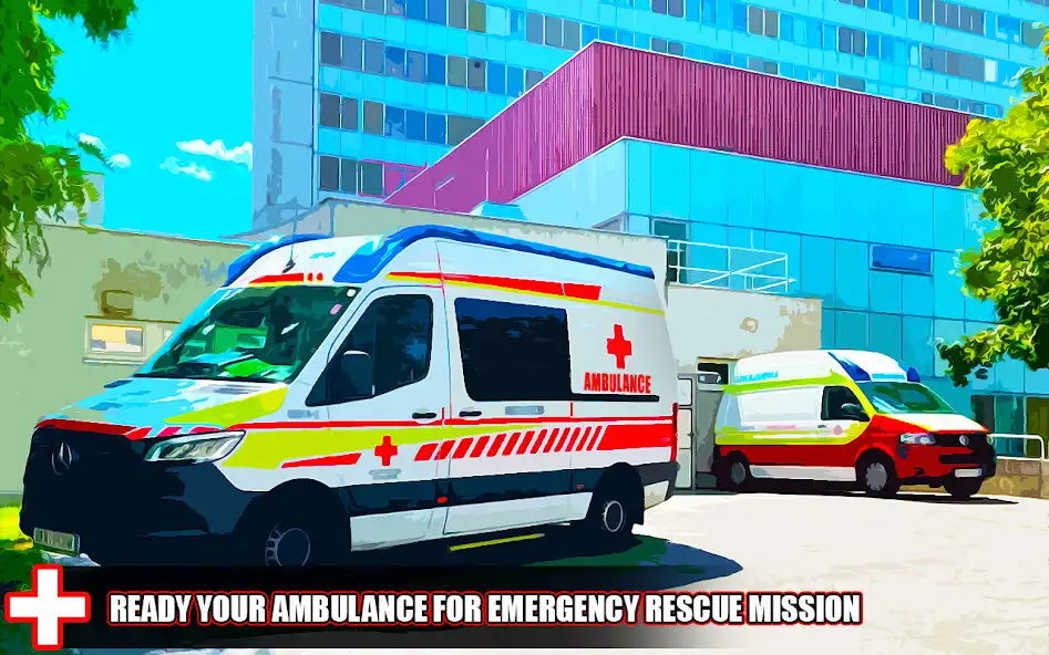 Ambulance Sim Emergency Rescue online game with UptoPlay