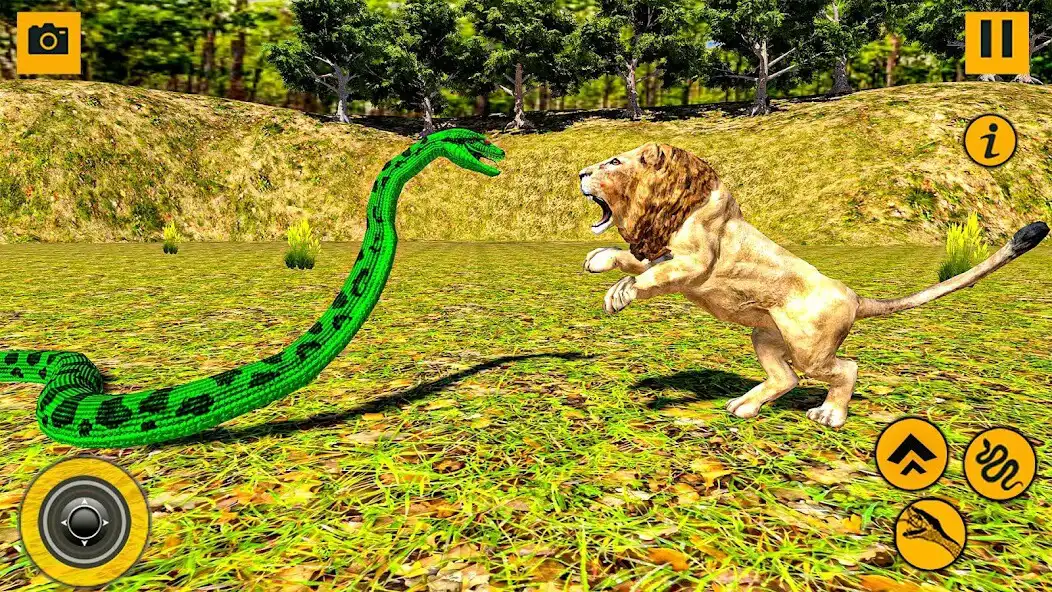 Anaconda Snake Simulator Games online game with UptoPlay